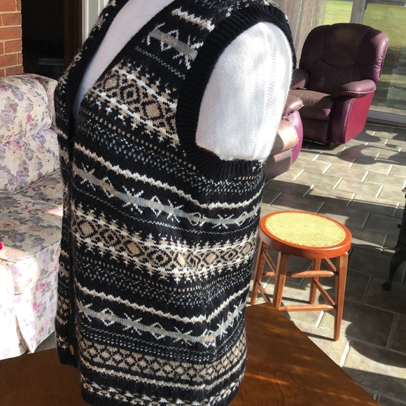Carly Blake | Sweaters | Carly Blake Medium Sweater Vest Vintage | Poshmark